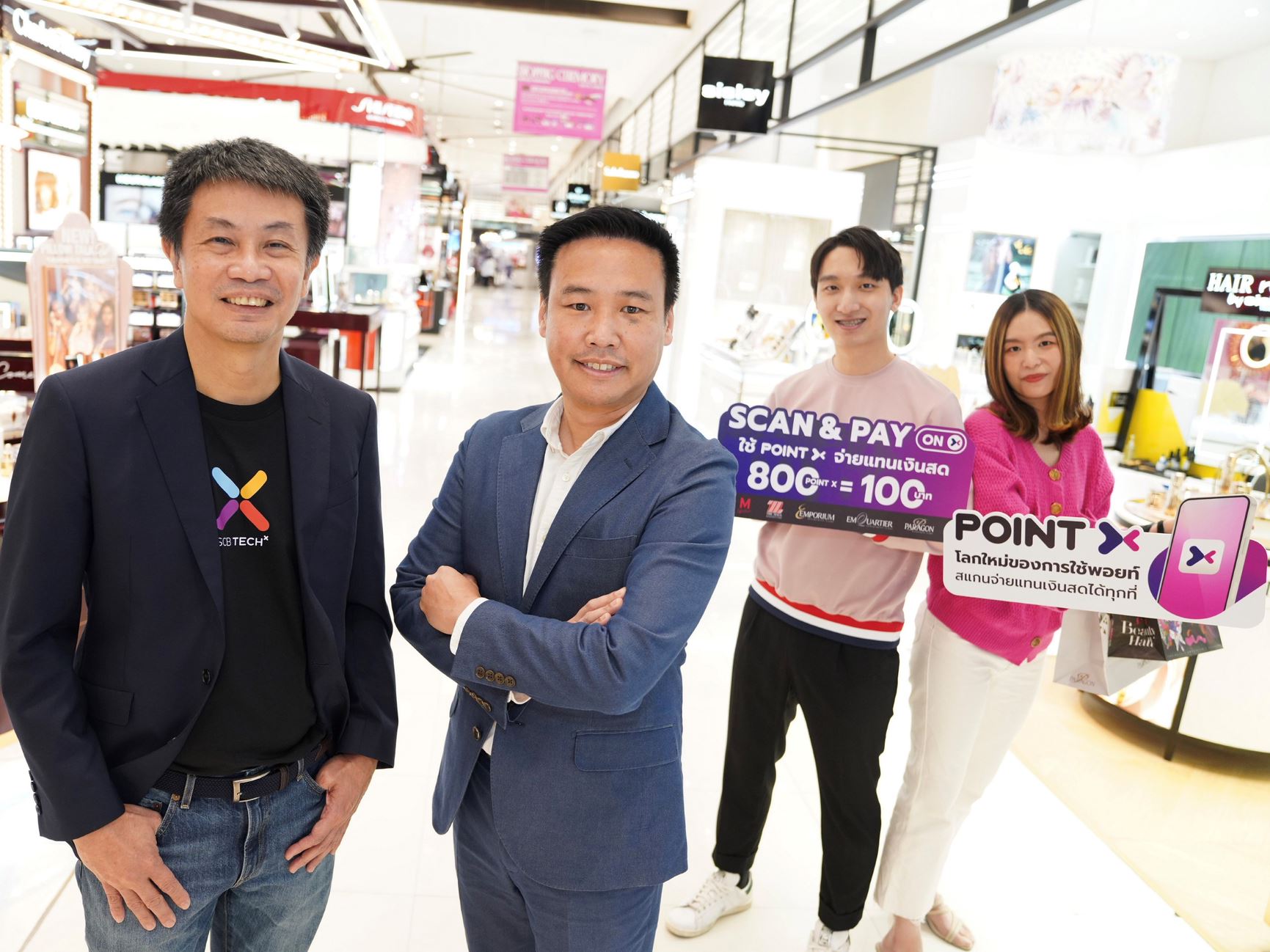 PointX and The Mall Group allow customers to use PointX in lieu of cash ...