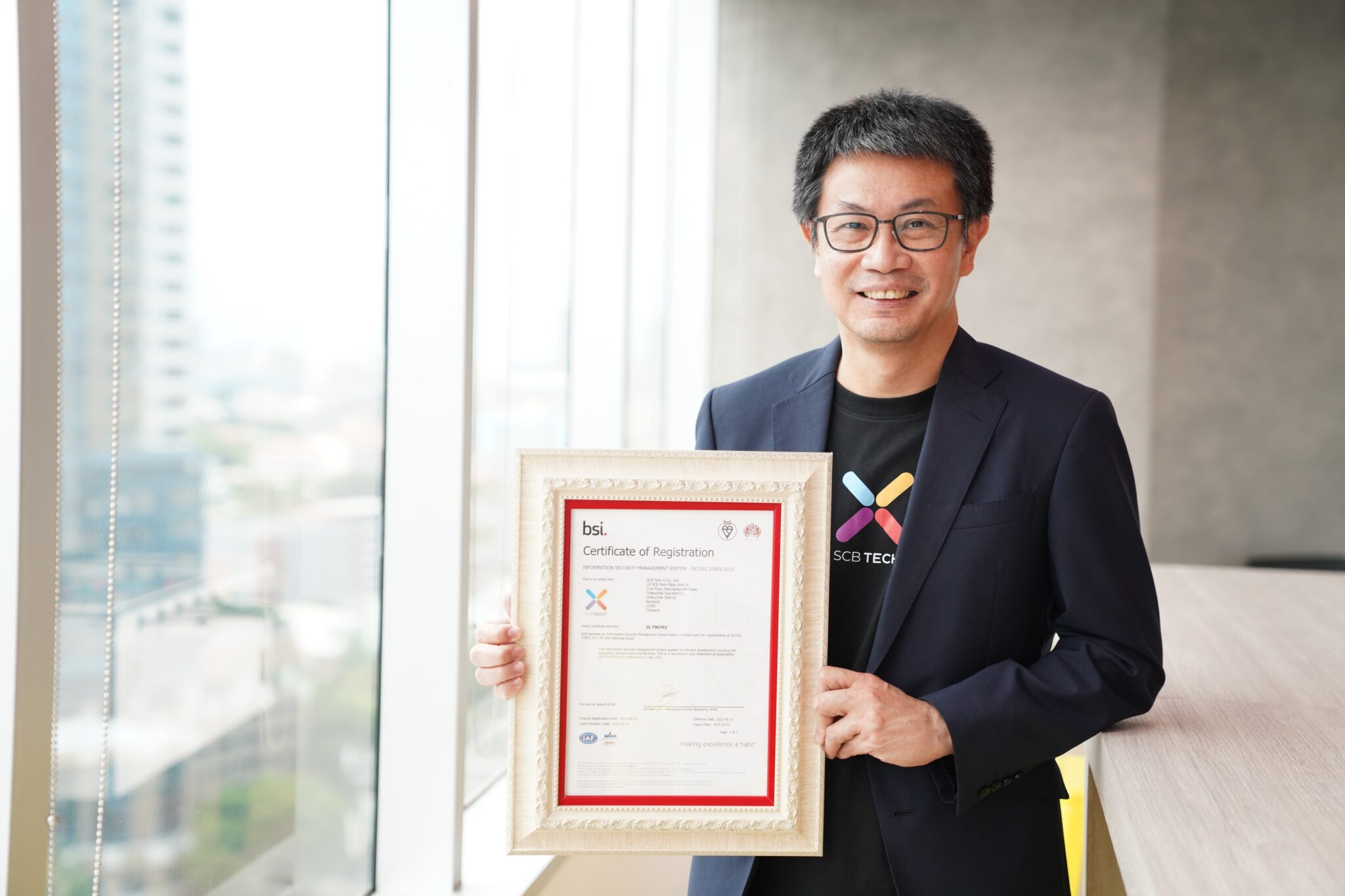 SCB TechX attains ISO 27001 certification, elevating customer data ... SCB TechX attains ISO 27001 certification, elevating customer data ...