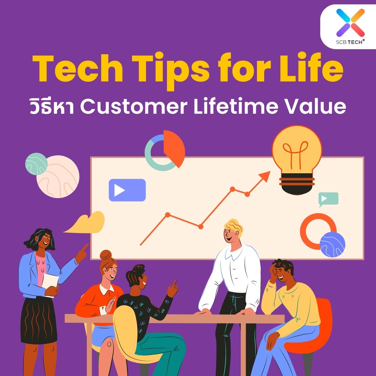 Tech Tips for Life: วิธีหา Customer Lifetime Value | SCB Tech X
