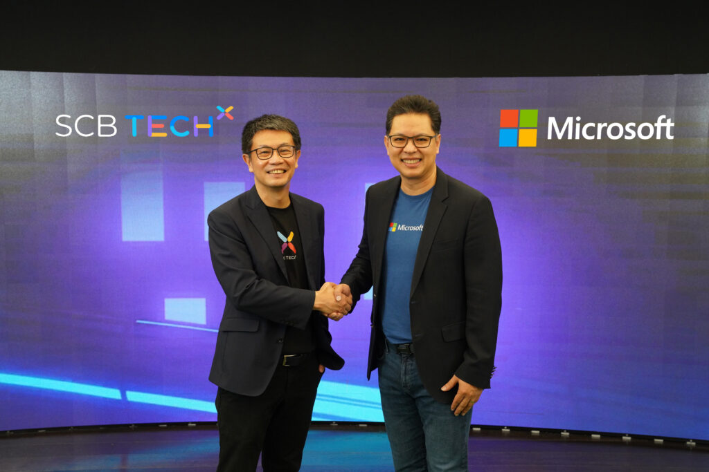 SCB TechX ยกระดับความร่วมมือกับ Microsoft มุ่งเสริมประสิทธิภาพการทำงานของลูกค้าระดับองค์กรด้วย ...